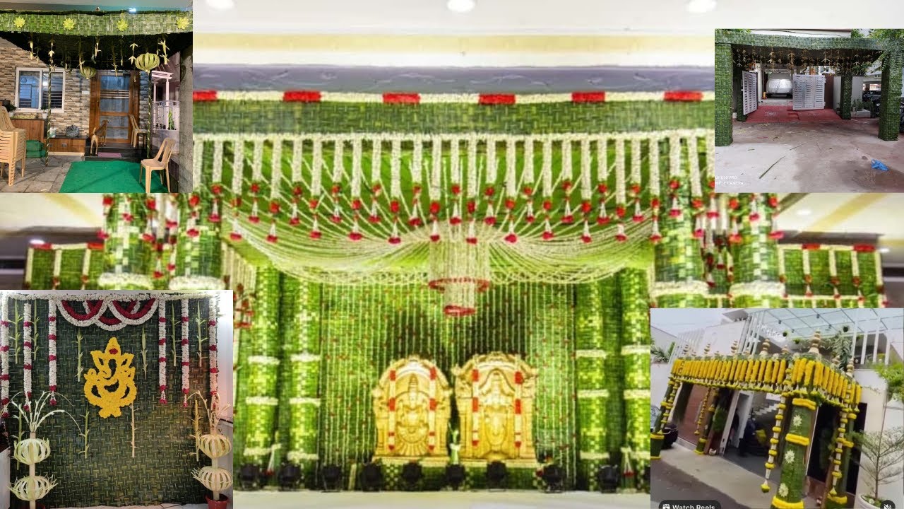 COCONUT LEAF PANDIRI | KOBBARI MATTA PANDIRI HOUSE DECORATION | PALM ...