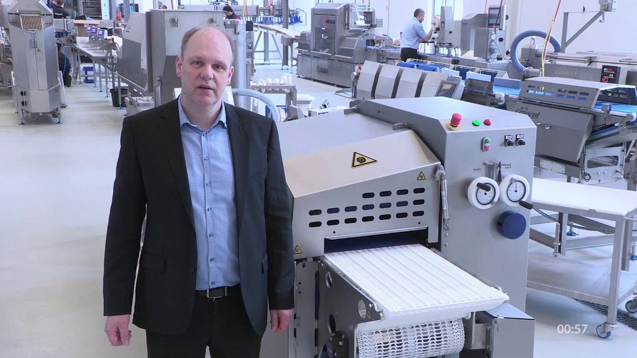Schnitzel Line – Minimal manual product handling - YouTube