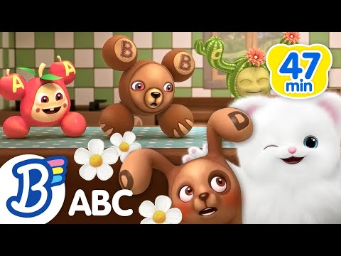 ABC Tumble Down D + More Kids ABC and Phonics Songs | Badanamu Nursery Rhymes & Kids Songs