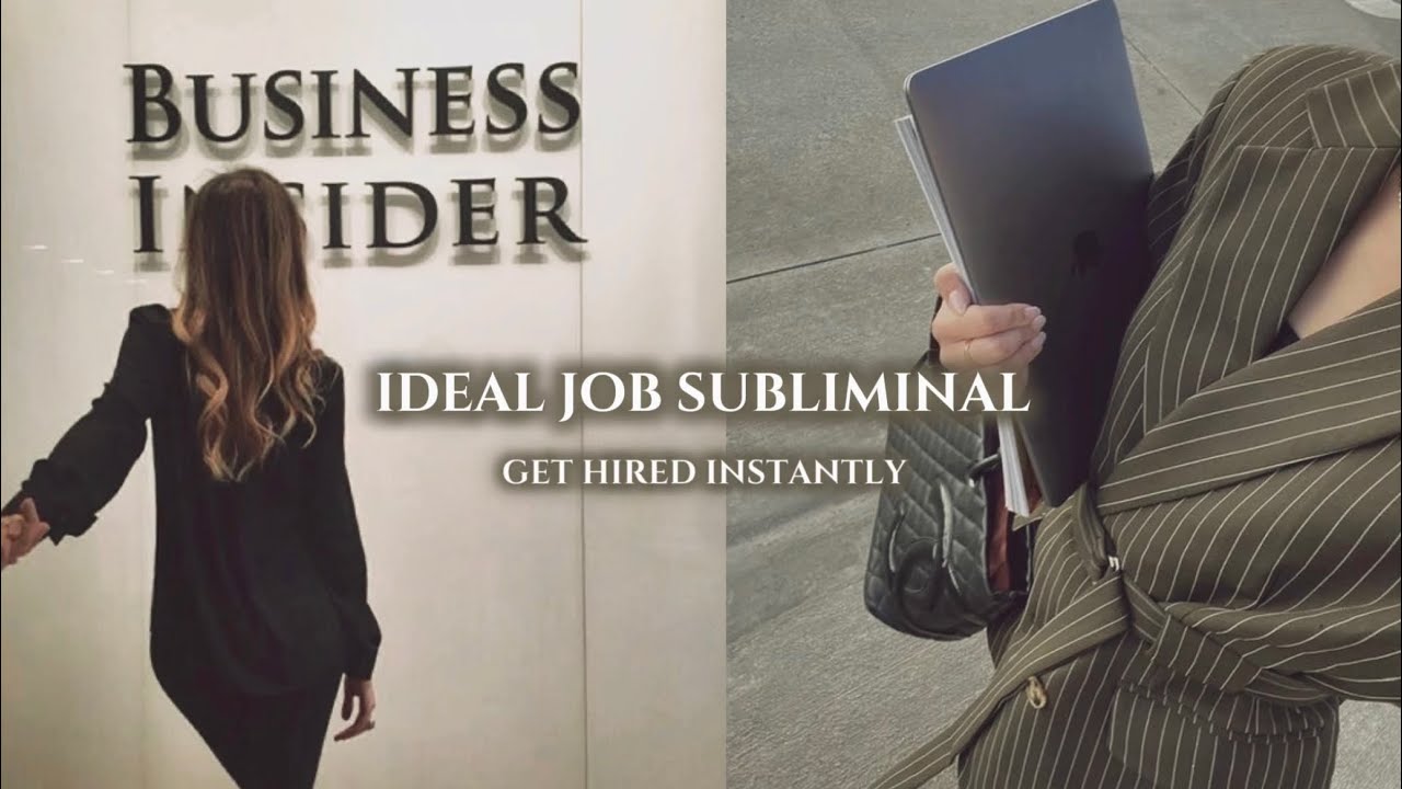 of course I got the job. | get hired, ideal job subliminal ᝰ - YouTube