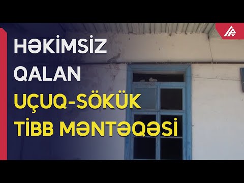 Masallıda böyük bir kəndin tibb məntəqəsi dağılır - APA TV