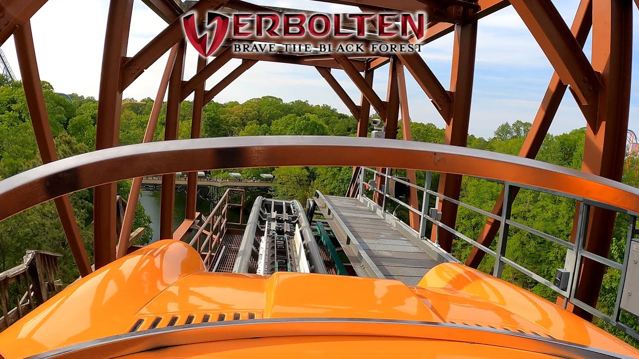 Verbolten 4K Front Seat POV - Busch Gardens Williamsburg - YouTube