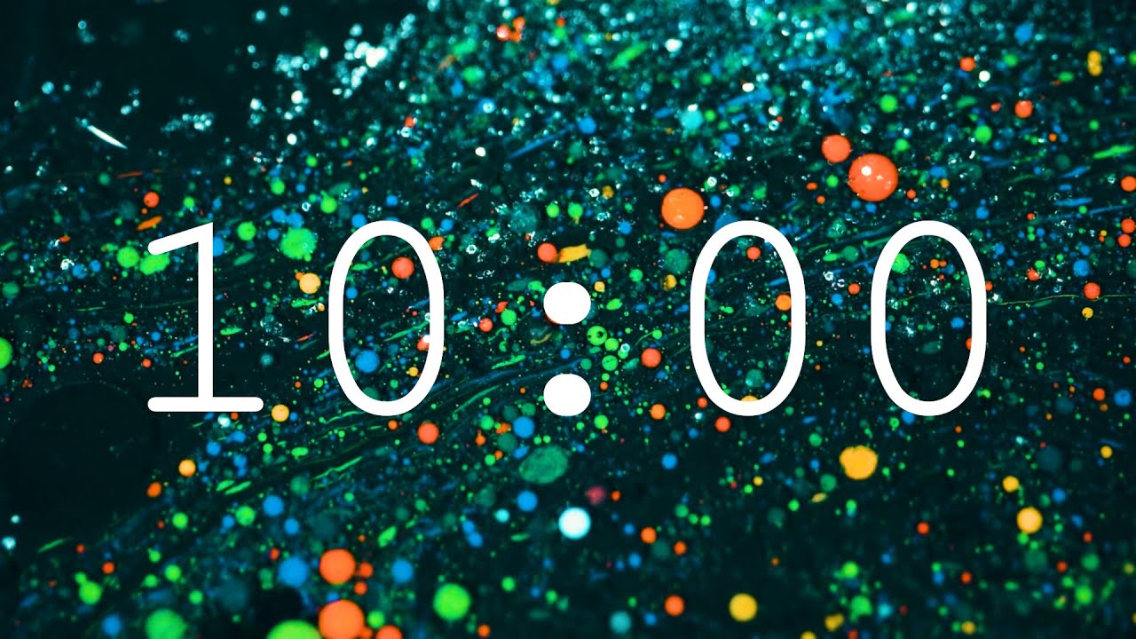 10 Minute Timer Without Music (Soft Beeping Alarm) - YouTube