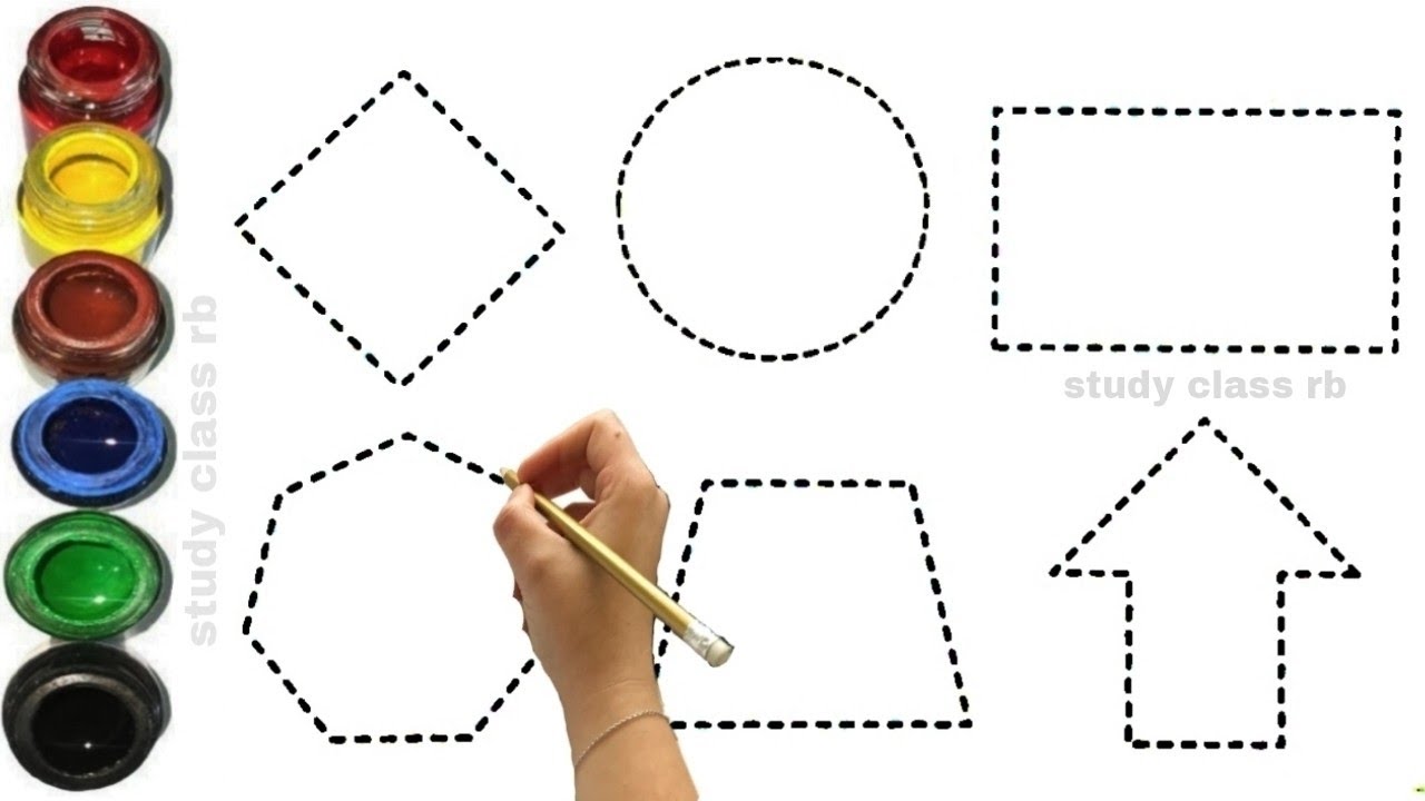 Shapes study, 2d Shapes learning video, Shapes rhymes, Shapes song ...