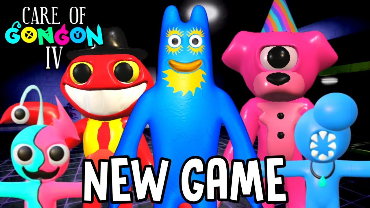 A New GARTEN OF BANBAN game is HERE 🤩 Care of Gongon 4 - OFFICIAL ...