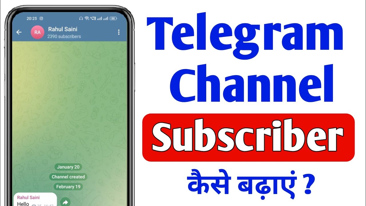 How To Increase Telegram Channel Subscribers | Telegram Channel Par ...