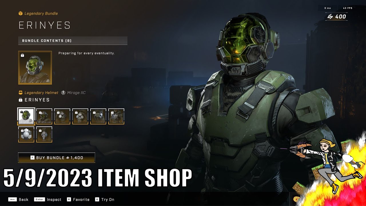 *Legendary* Erinyes Armour Bundle! | Halo Infinite Item Shop (9/5/2023 ...