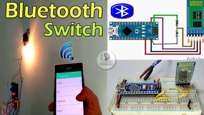 Arduino Nano Project! Relay Control By Push-Button Using