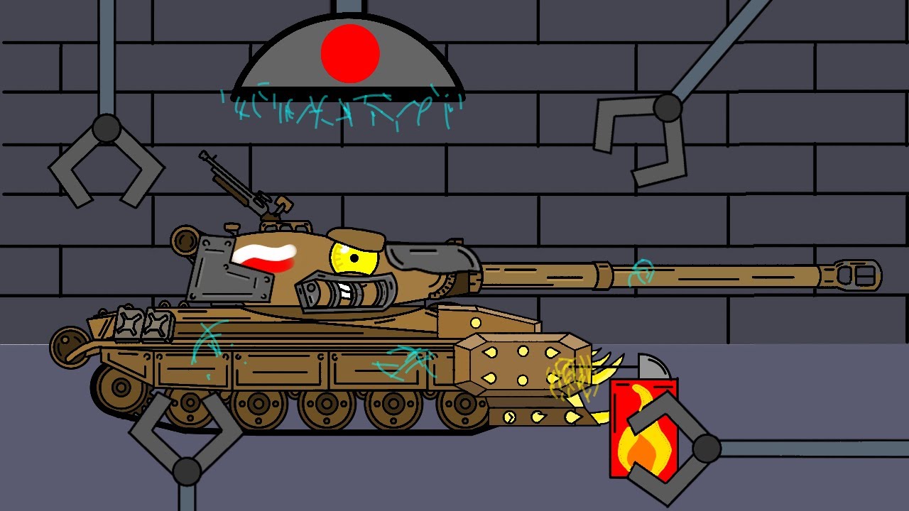 60 TP LEWANDOWSKIEGO - Cartoons about tanks - YouTube