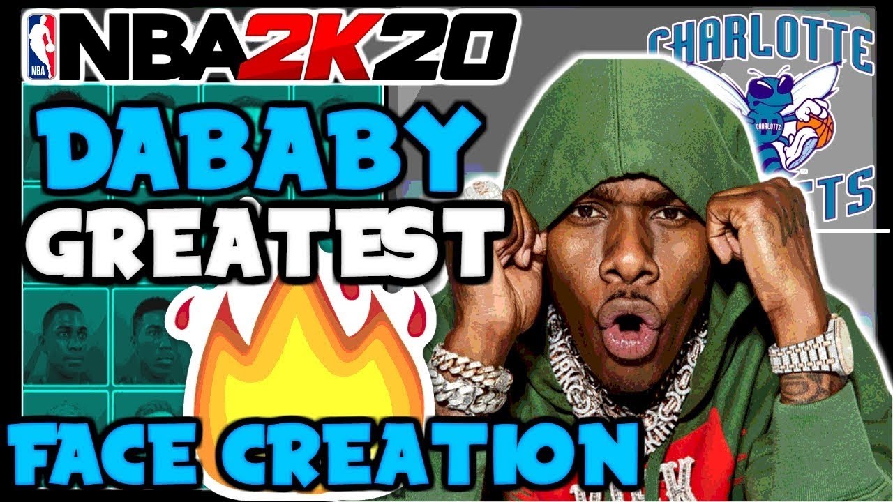 THE BEST DA BABY 👶🏾 FACE CREATION IN NBA 2k20‼️‼️🔥🏀 - YouTube