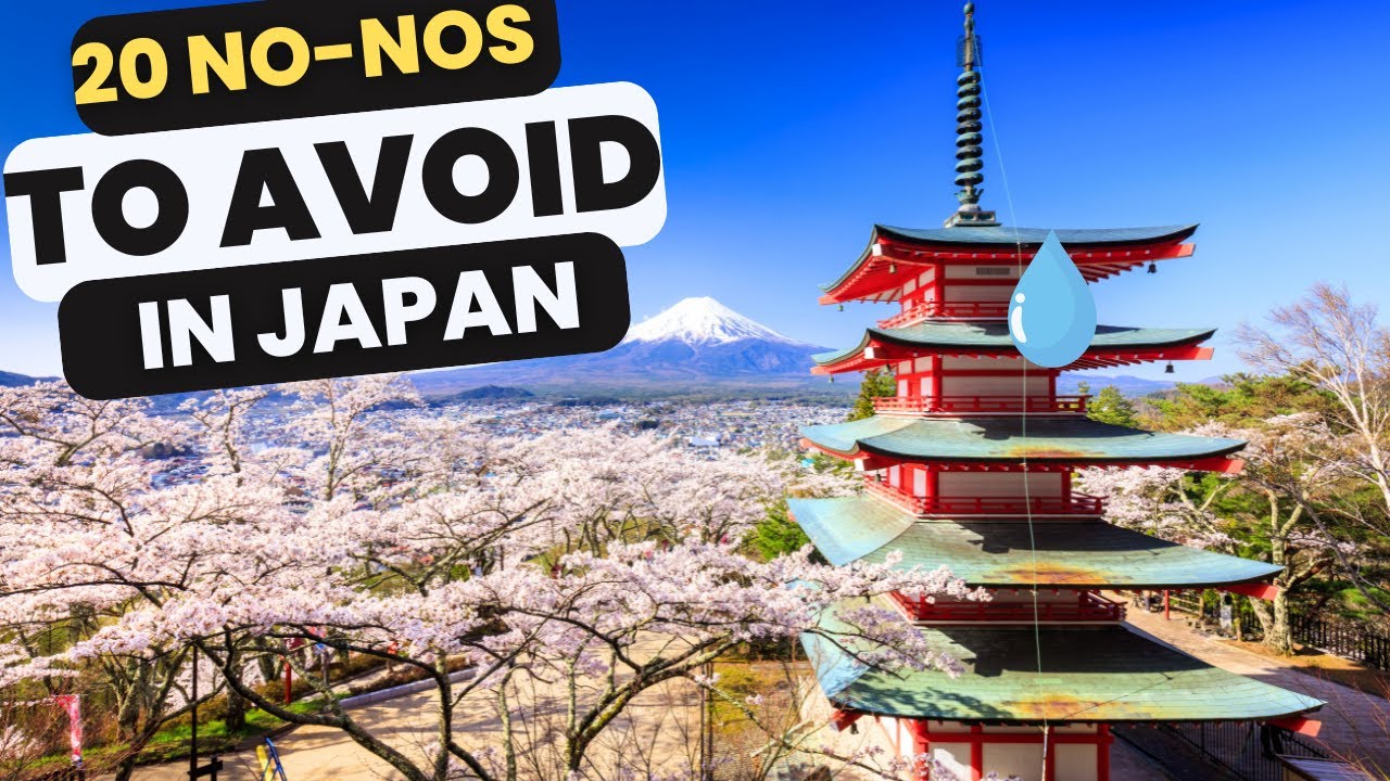 20 MISTAKES To AVOID in Japan, The First Timer's Survival Guide - YouTube