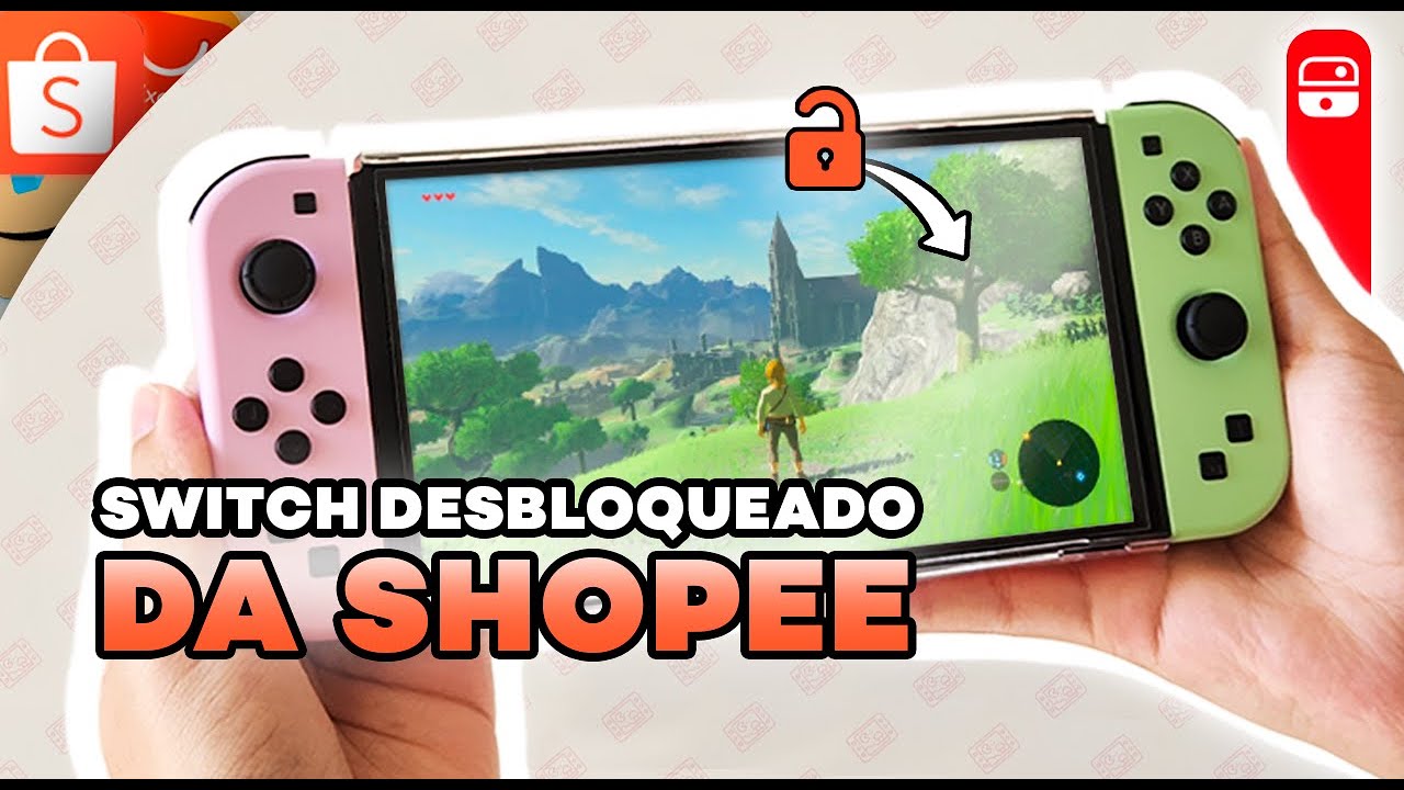 O Nintendo Switch Desbloqueado da Shopee É TUDO ISSO MESMO? Testei por ...