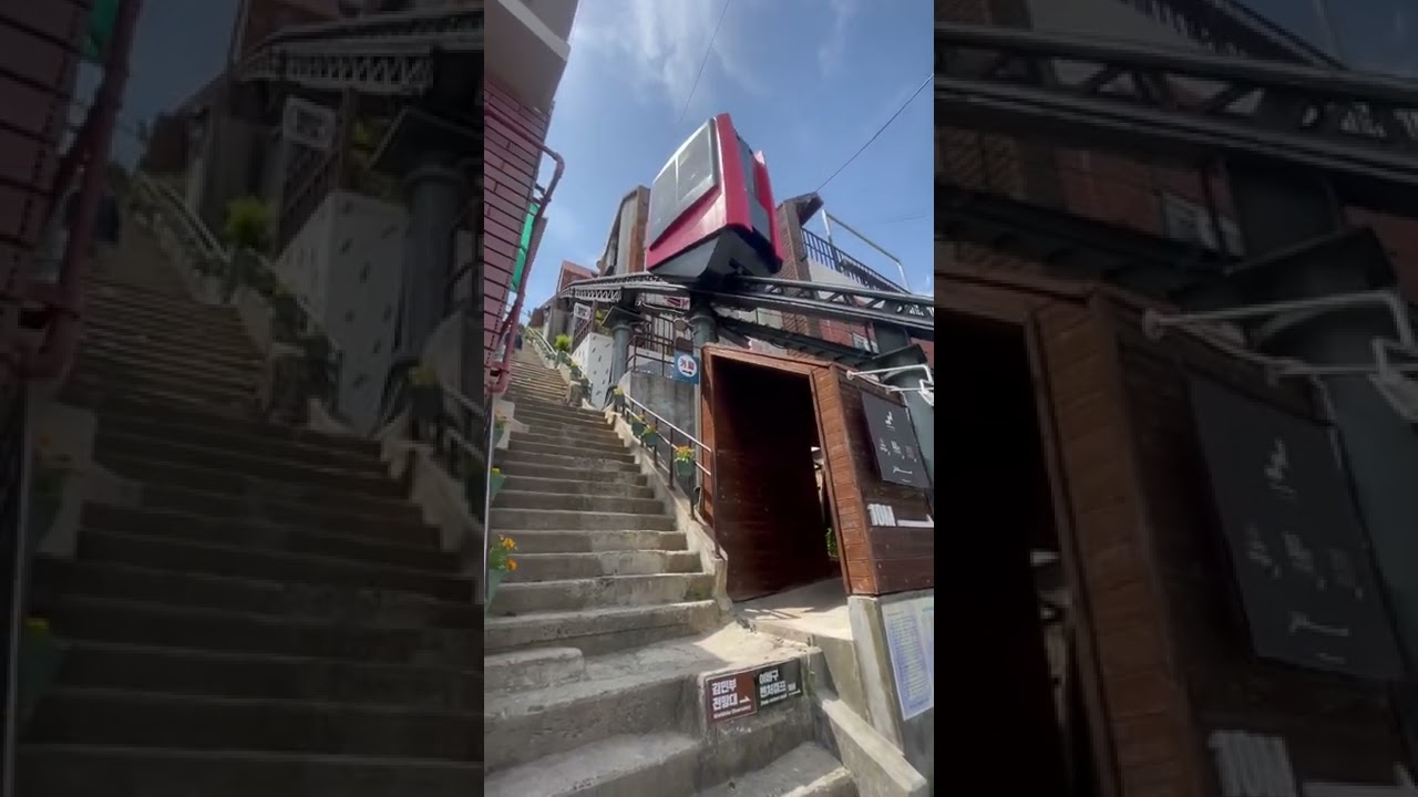 บันได 168 หมู่บ้าน โชรียัง 168 Stairs and Monorail #Choryang lbagu-gil ...