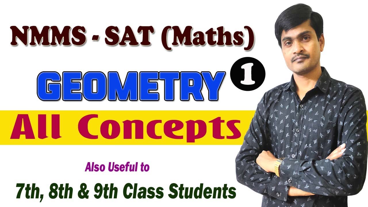 NMMS - SAT (Maths) I Geometry Part - 1 I All Concepts in Geometry I Ramesh Sir Maths Class - YouTube