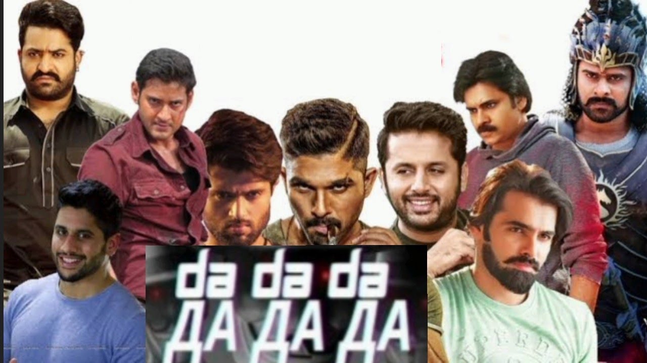 Da da da song remix whatsApp status|| tollywood heroes whatsApp status ...