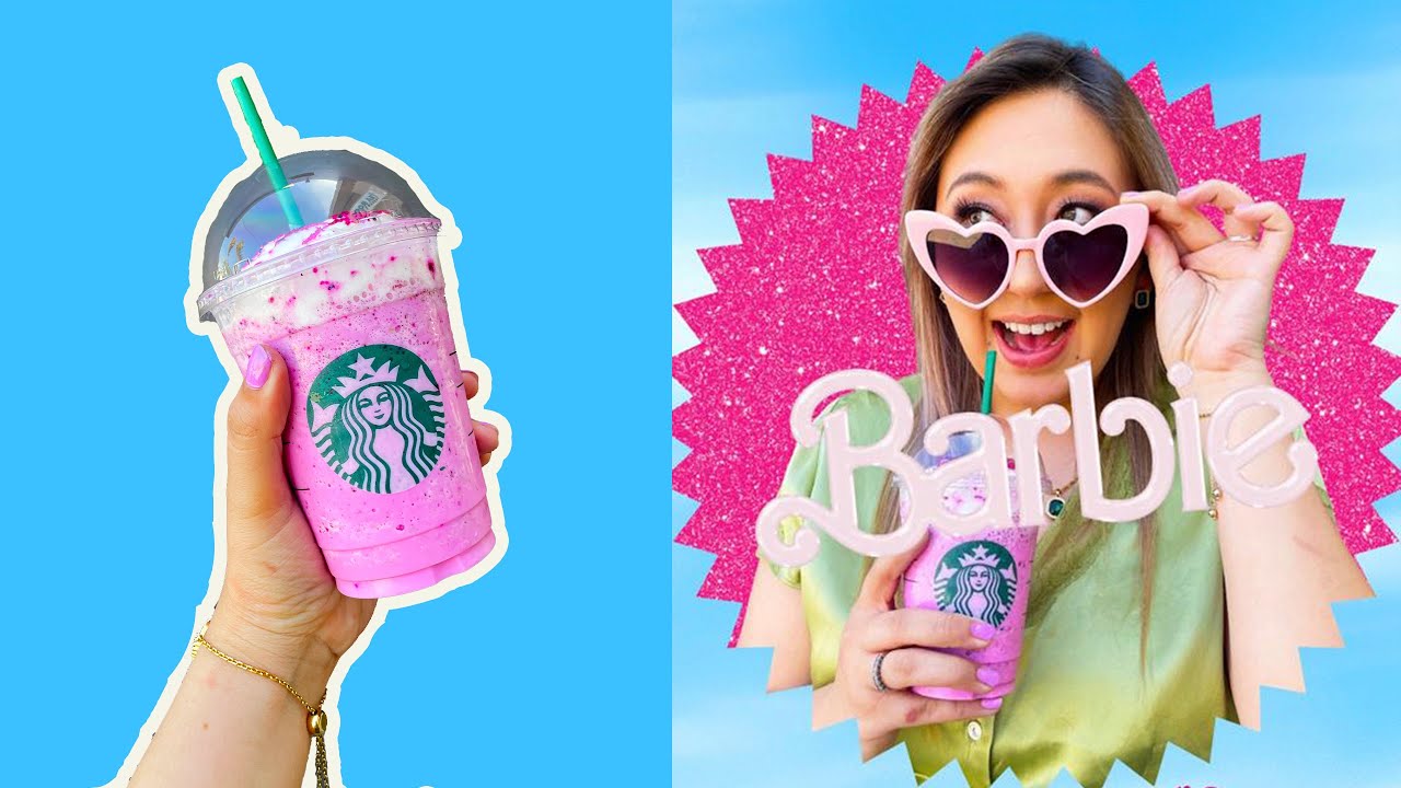 Probé la famosa bebida de Barbie - YouTube