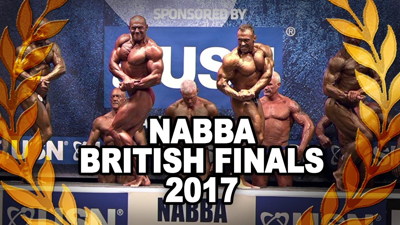 NABBA British Finals 2017 - Over 50 Comparisons - YouTube