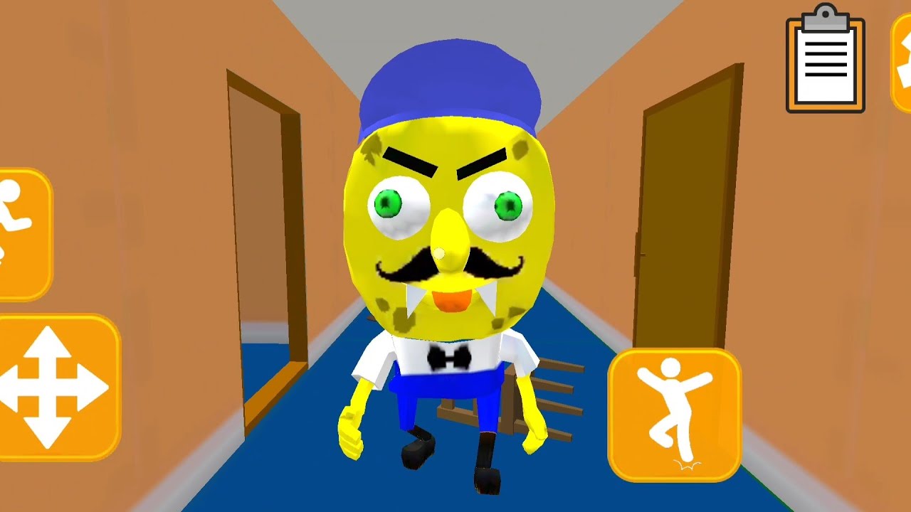 Sponge Neighbor Escape 3D - Level 11 - Gameplay - YouTube