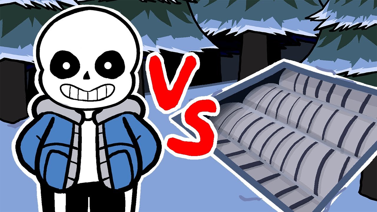 sans vs. shredder machine | Deltarune/Undertale Animation - YouTube