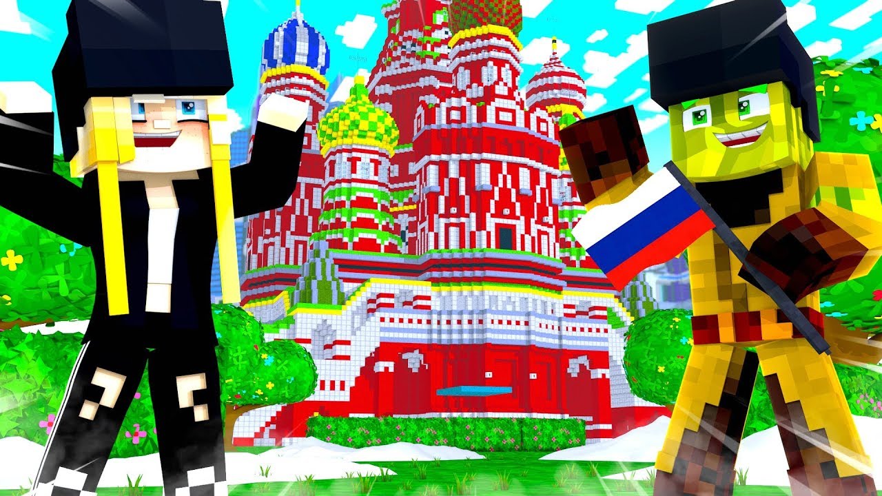 1 URLAUB in RUSSLAND?! - Minecraft REISE - YouTube
