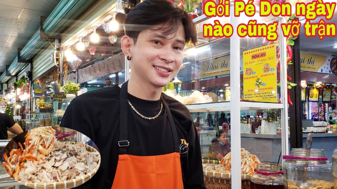 Gỏi Pé Don lại vỡ trận tại Đầm Sen Square | Đêm trăng sáng - YouTube
