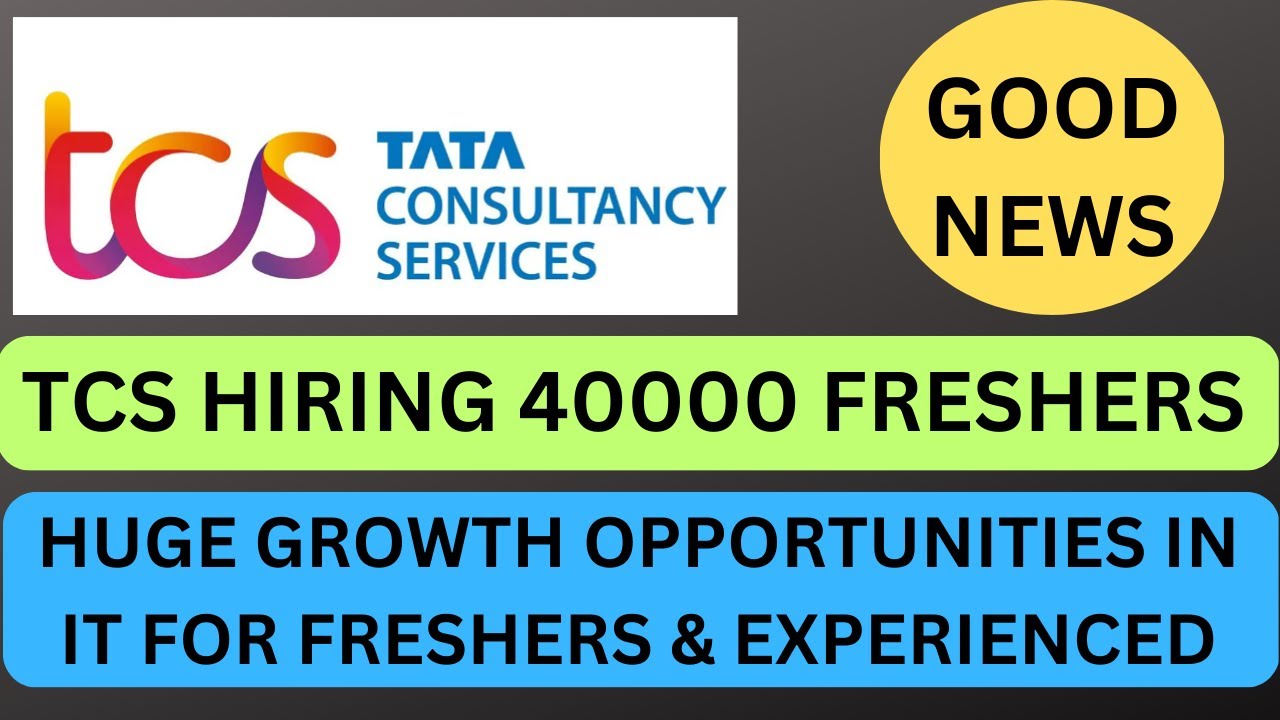 TCS Mass Hiring About to Begin| TCS Jobs| TCS Hiring Freshers - YouTube
