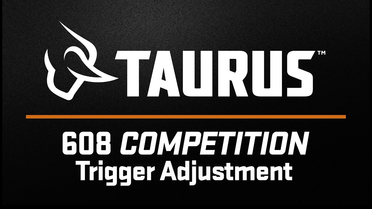 How to Adjust the Trigger Pull on the Taurus® 608 Competition - YouTube