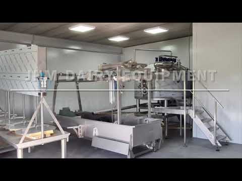 Cheese factory 1500 L/h