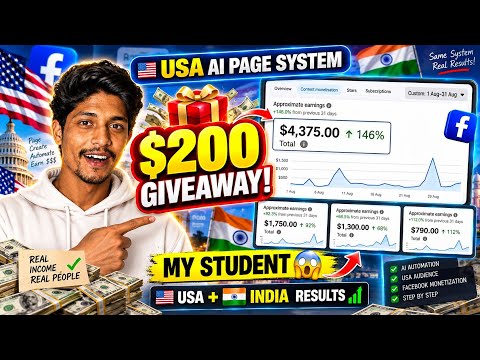 USA AI Page Automation Full Course 2026 🔥 | Complete Facebook Page System