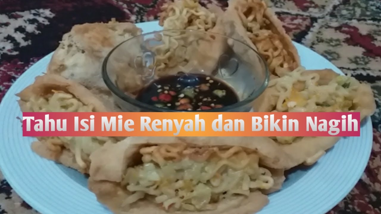 Tahu Mie | tahu isi mie | tahu coklat mie | resep tahu isi mie mudah ...