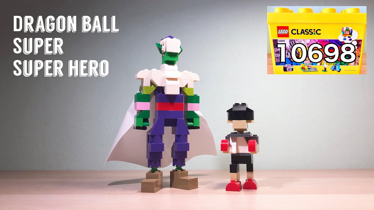レゴでピッコロさんフィギュアの作り方 ドラゴンボール超スーパーヒーロー How to build lego piccolo & pan in ...