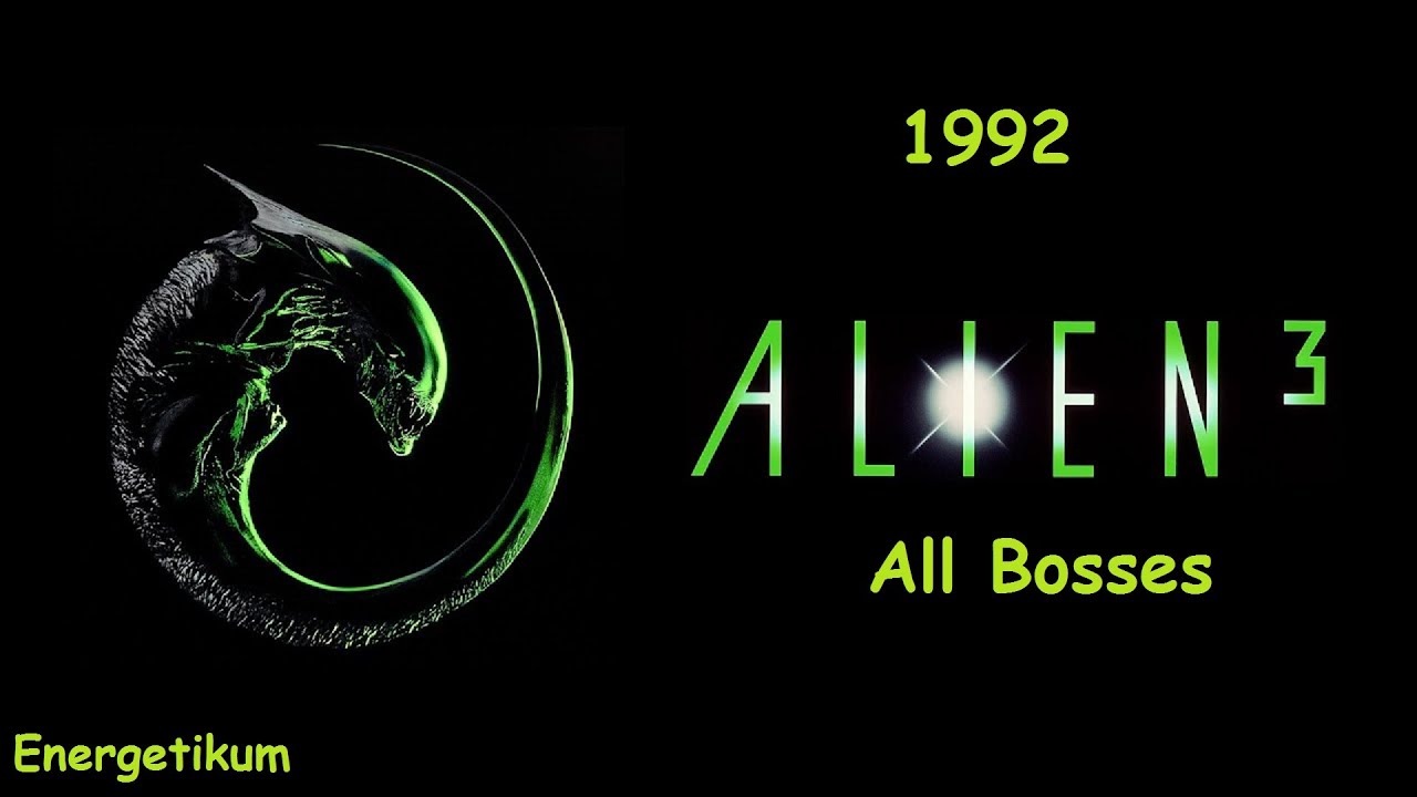 Alien 3 - all bosses (все боссы) [NES] - YouTube
