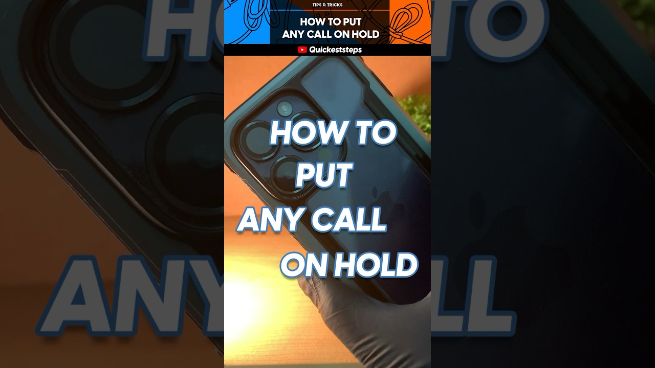 iPhone Secret 🤫: How to Put Calls on Hold on Your iPhone‼️ #shorts - YouTube