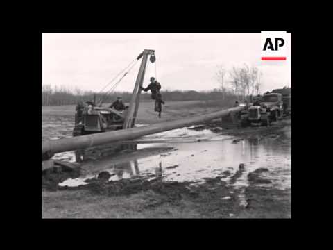 NATURAL GAS TO WARM CANADA - BIG INCH PIPELINE WILL SUPPLY CHEAP FUEL ...