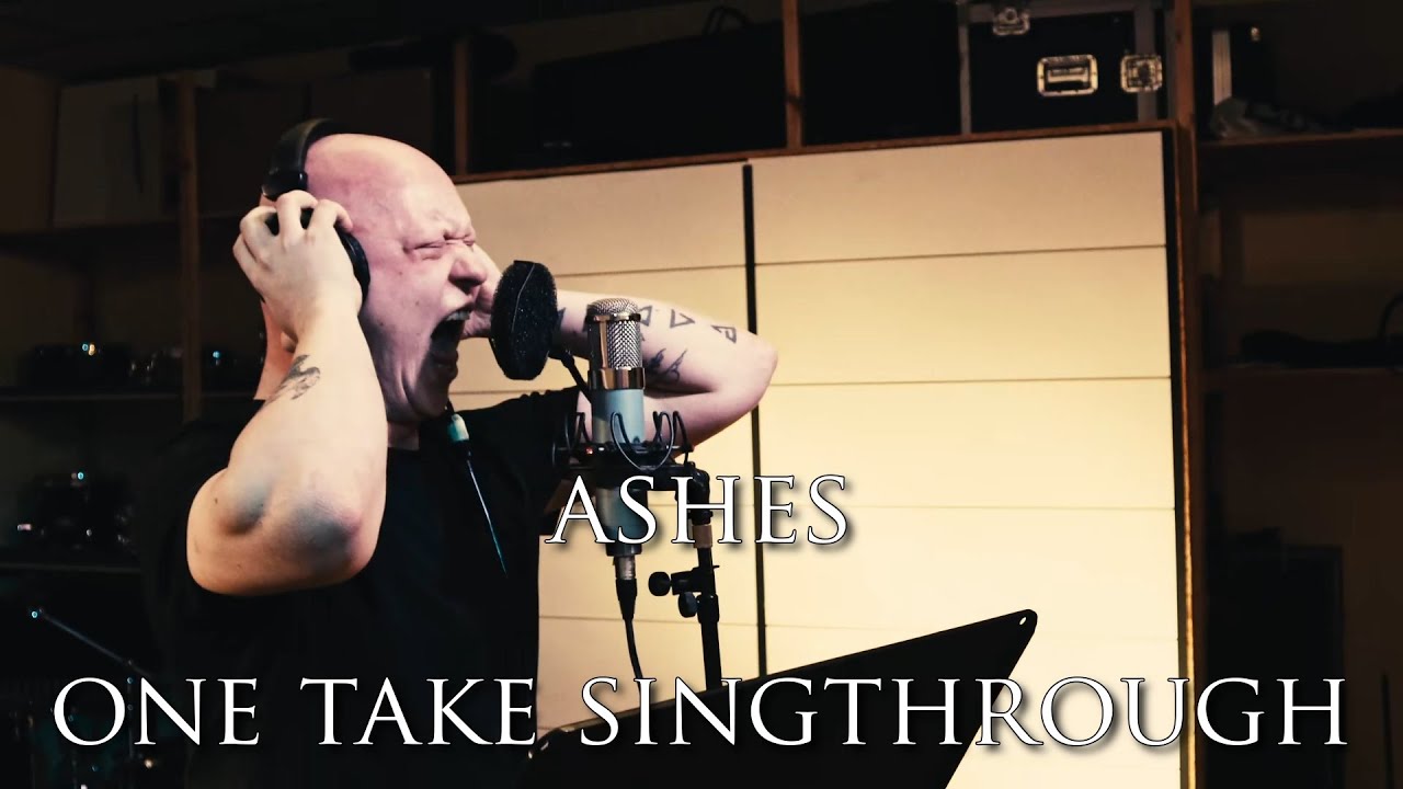 "Ashes" one take singthrough from the studio - YouTube