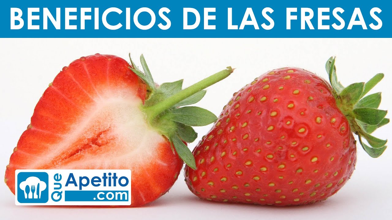 Fresas Propiedades Y Beneficios Que Debes Conocer