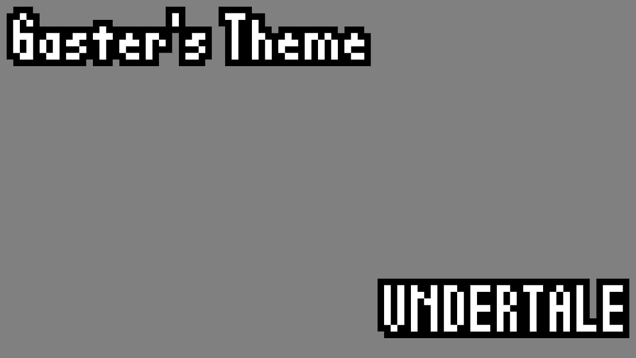 22, UNDERTALE - Gaster's Theme [Arranged by KazukiPino] - YouTube