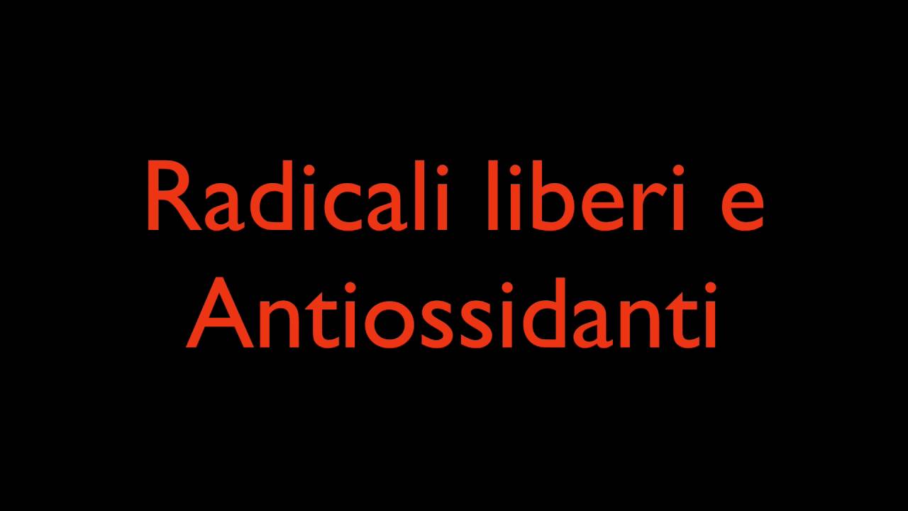 Antiossidanti e Radicali liberi. Microidrina, H-500, Microhydrin Plus ...