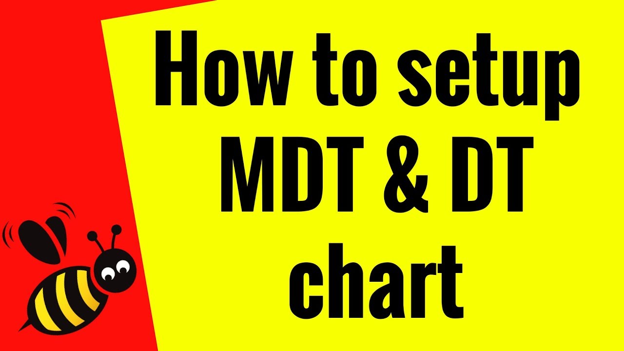 How to setup MDT and DT scans and charts - YouTube