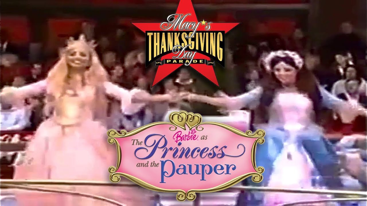 Barbie® as The Princess and the Pauper - Macy’s Thanksgiving Day Parade ...