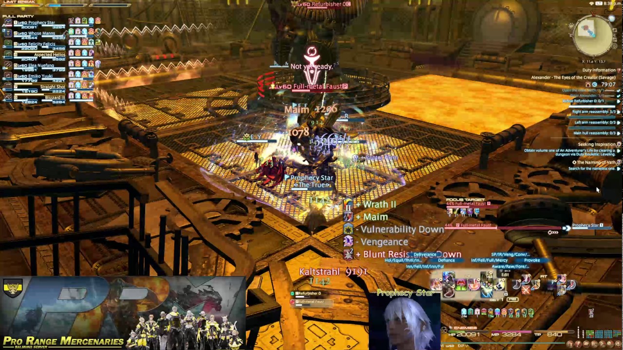 Prophecy Star Never Gives Up!!! PVE FFXIV As9 2 Chest Clear / Expert ...