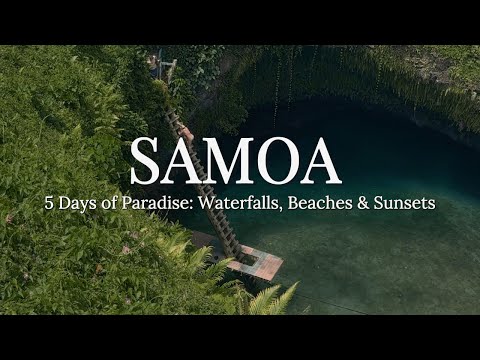 🇼🇸 5 Days in Samoa – Tropical Paradise & Local Adventures