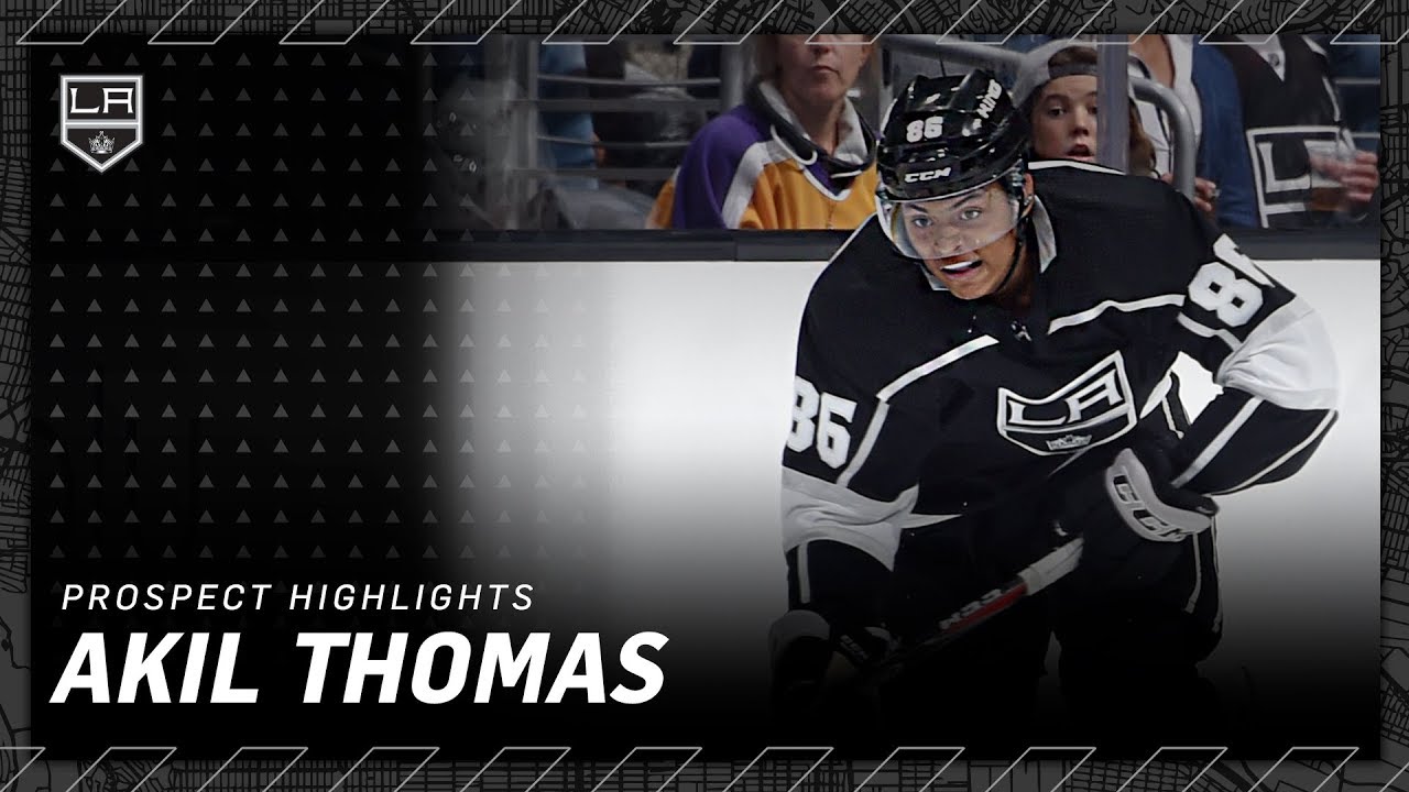 Akil Thomas Highlights from 2018-19 Season | LA Kings Prospects - YouTube