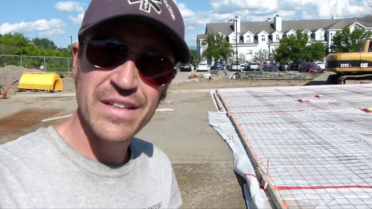 Plumbing and Electric Rough Out - Commercial Building - YouTube