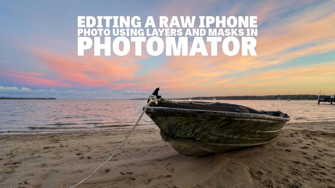 Editing A Raw IPhone Photo Using Layers And Masks In Photomator - YouTube
