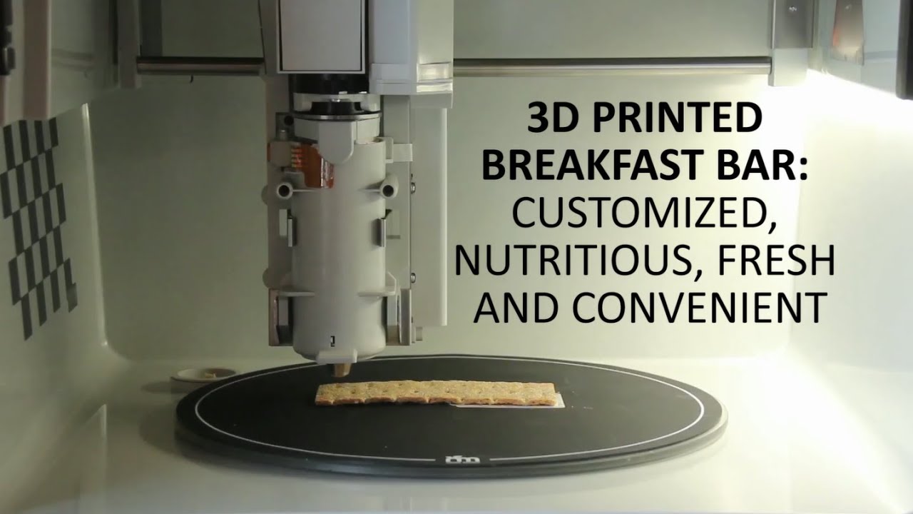 3D printer Breakfast Bar - YouTube