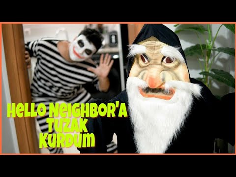 GERÇEK HAYATTA HELLO NEİGHBORA TİKTOK TUZAKLARI KURDUK. HELLO NEİGHBOR ...