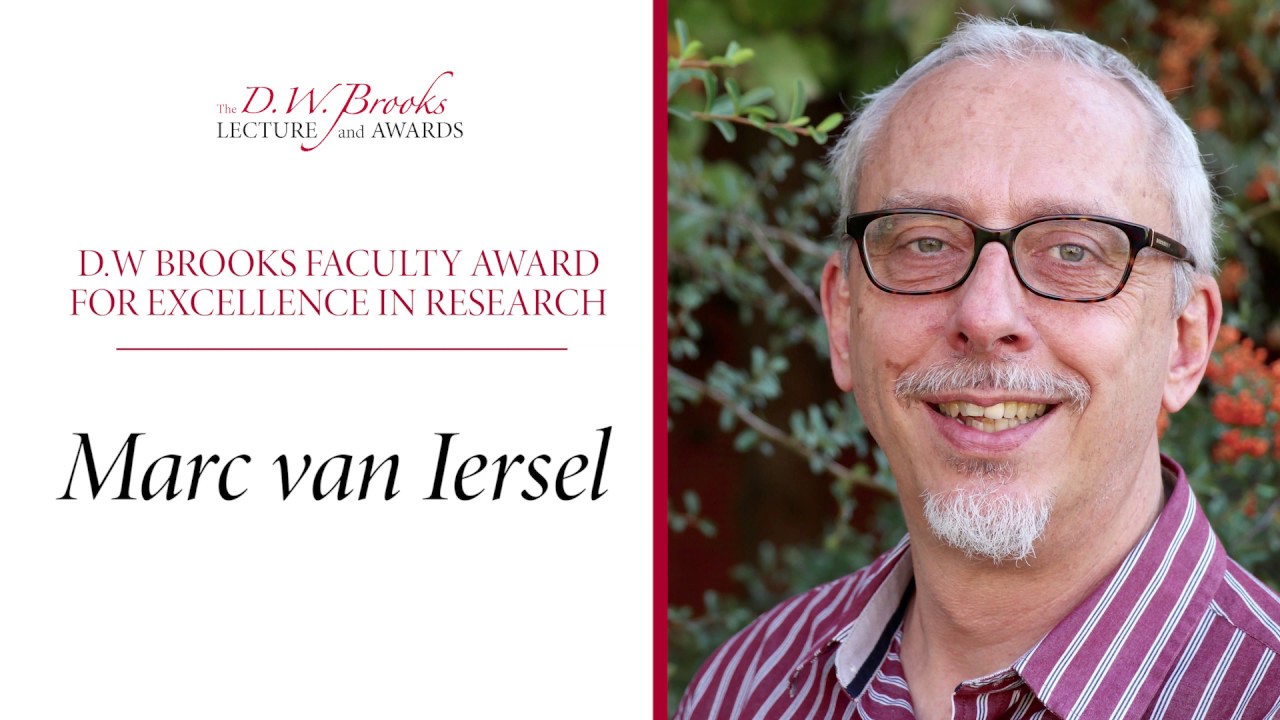 2019 DW Brooks Winner Marc van Iersel - YouTube