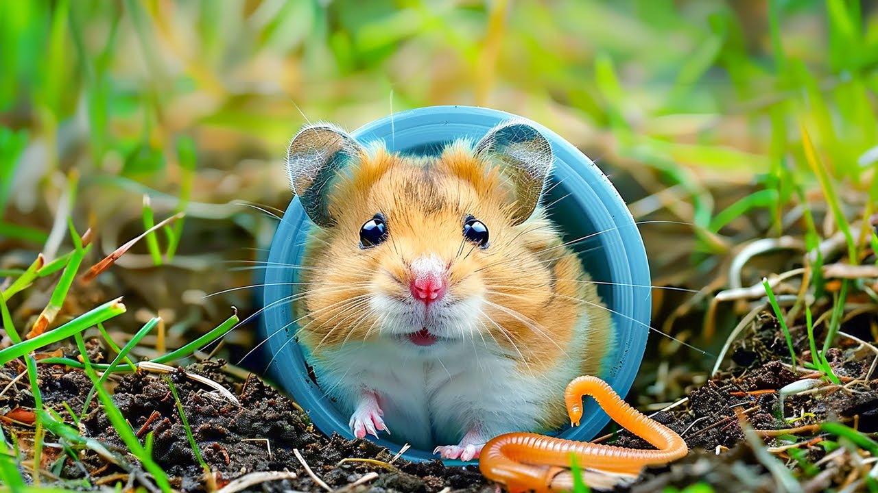 Hamster Escapes the Impossible Pipe Maze | Hamster Maze - YouTube