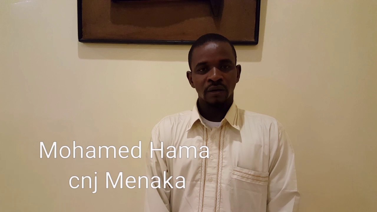 Mohamed Hama CNJ Menaka - YouTube